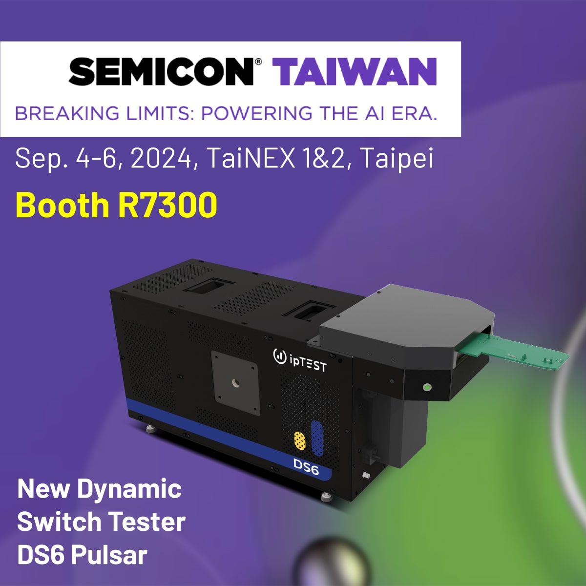 MICROTEST GROUP HEADS TO TAIWAN JOINING SEMICON TAIPEI - Microtest ...